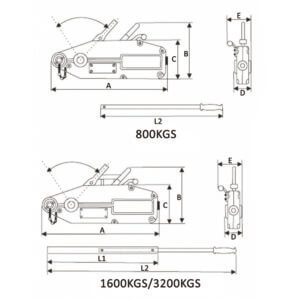 Wire Rope Pulling Hoist Ultra - Nobel Riggindo Samudra